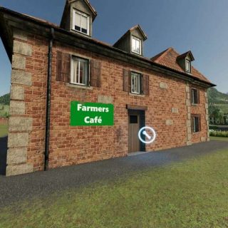 Cafe v1.1 FS22 Mod | Farming Simulator 22 Mod