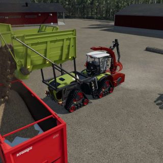 Claas Xerion Wood Crusher v1.0 FS22 Mod | Farming Simulator 22 Mod