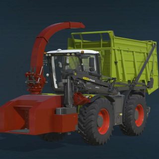 Claas Xerion Wood Crusher v1.0 FS22 Mod | Farming Simulator 22 Mod
