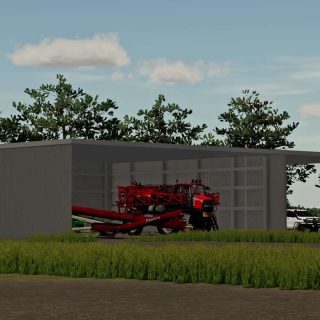 Extension Shed v1.0 FS22 Mod | Farming Simulator 22 Mod