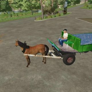 Farm animals and carts v1.0 FS22 Mod | Farming Simulator 22 Mod
