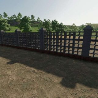 Fence v1.0 FS22 Mod | Farming Simulator 22 Mod