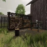 Firewood Production v1.0 FS22 Mod | Farming Simulator 22 Mod