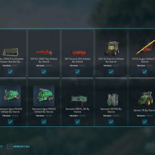 Full Mod List ModPack By Stevie FS22 Mod | Farming Simulator 22 Mod