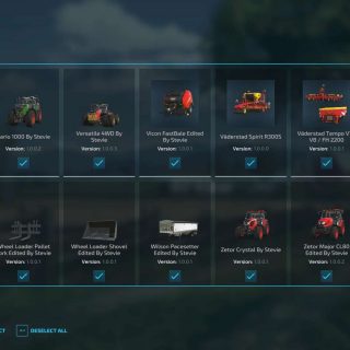 Full Mod List ModPack By Stevie FS22 Mod | Farming Simulator 22 Mod