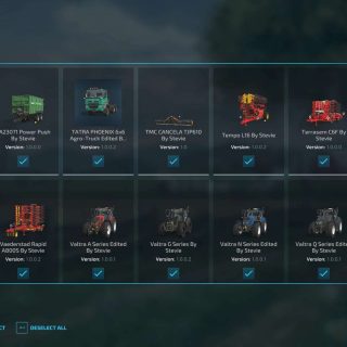 Full Mod List ModPack By Stevie FS22 Mod | Farming Simulator 22 Mod