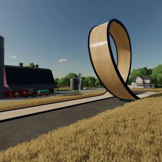 Loop Ramp v1.0 FS22 Mod | Farming Simulator 22 Mod