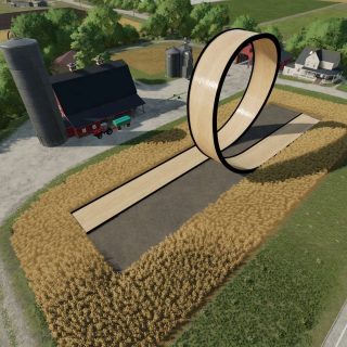 Loop Ramp v1.0 FS22 Mod | Farming Simulator 22 Mod