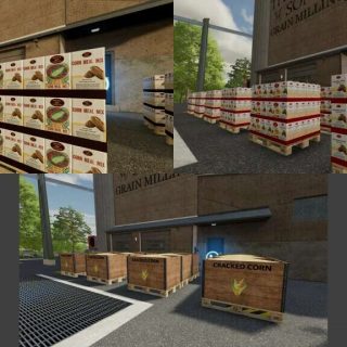 Grain Mill Plus v2.0 FS22 Mod | Farming Simulator 22 Mod