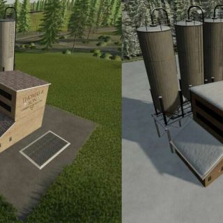 Grain Mill Plus v2.0.0.1 FS22 Mod | Farming Simulator 22 Mod