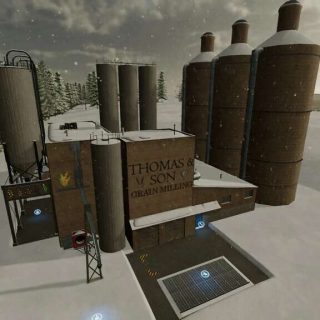 Grain Mill Plus v2.0.0.1 FS22 Mod | Farming Simulator 22 Mod
