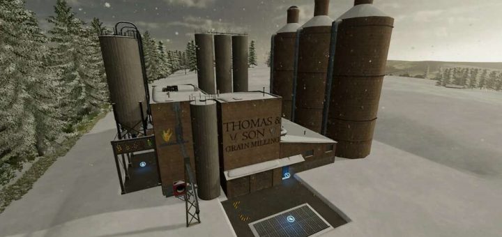 Grain Mill Plus Mods | Farming Simulator 22 Mods