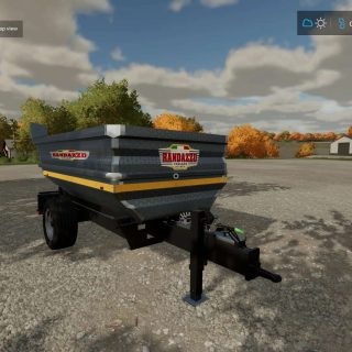 Grape Trailer single axle v1.0 FS22 Mod | Farming Simulator 22 Mod