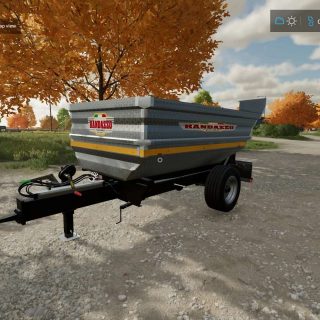 Grape Trailer single axle v1.0 FS22 Mod | Farming Simulator 22 Mod