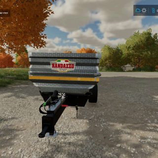 Grape Trailer single axle v1.0 FS22 Mod | Farming Simulator 22 Mod