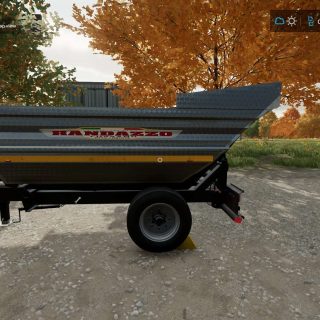 Grape Trailer single axle v1.0 FS22 Mod | Farming Simulator 22 Mod