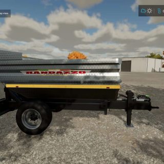 Grape Trailer single axle v1.0 FS22 Mod | Farming Simulator 22 Mod