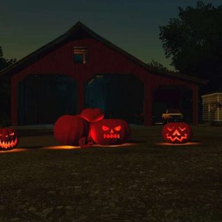 Halloween Pack v1.0 FS22 Mod | Farming Simulator 22 Mod