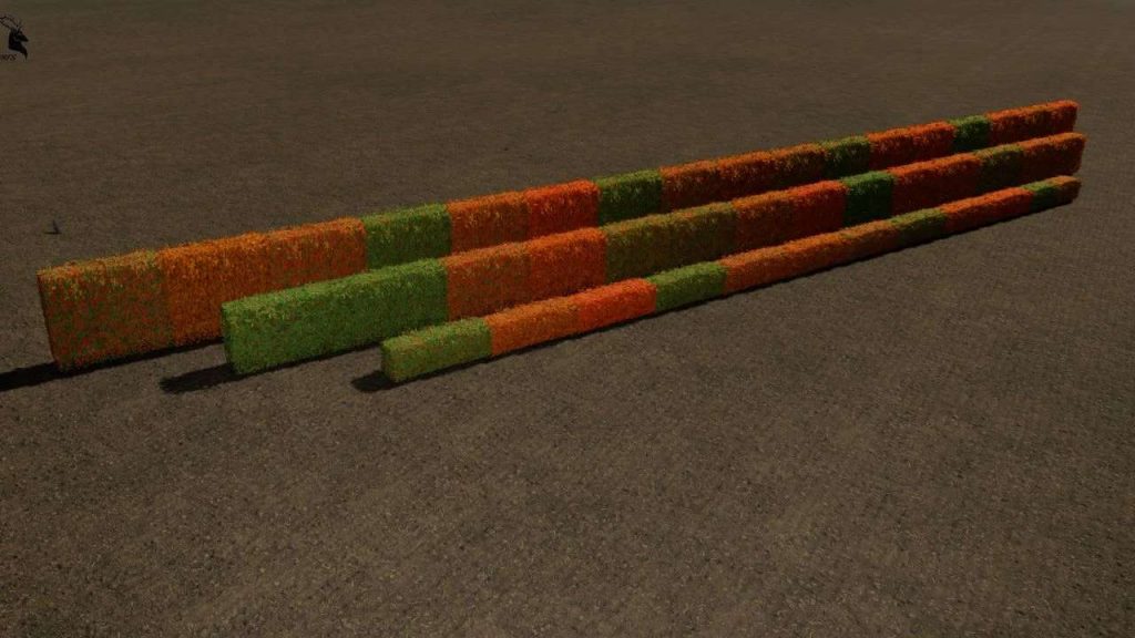 Hedge Pack v1.0 FS22 Mod | Farming Simulator 22 Mod