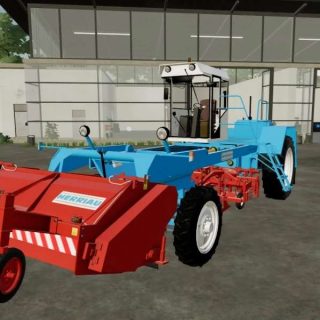 Herriau AM6 and weeder v1.0 FS22 Mod | Farming Simulator 22 Mod