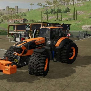 Hi-Vis LED-Lights Tractor Front Weight v1.0.1 FS22 Mod | Farming ...