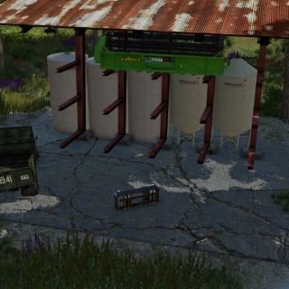 Hoermann Header Rack v1.0 FS22 Mod | Farming Simulator 22 Mod