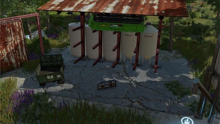 Hoermann Header Rack v1.0 FS22 Mod | Farming Simulator 22 Mod