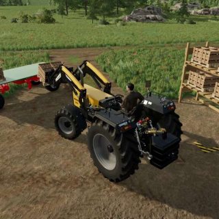 Honey Pallet Rack v1.0.0.1 FS22 Mod | Farming Simulator 22 Mod