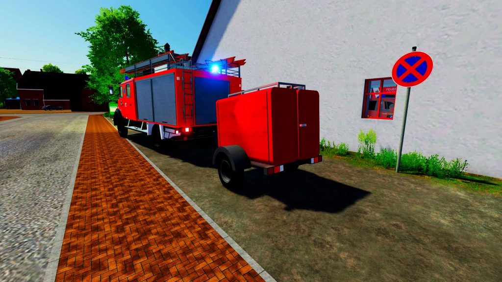 Hose transport trailer v1.0 FS22 Mod | Farming Simulator 22 Mod