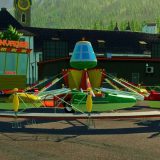 Invader Fairground Carousel v1.0 FS22 Mod | Farming Simulator 22 Mod