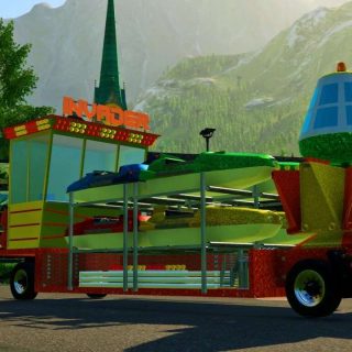 Invader Fairground Carousel v1.0 FS22 Mod | Farming Simulator 22 Mod