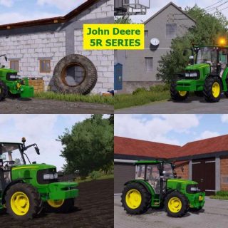 John Deere 5R v1.0.0.2 FS22 Mod | Farming Simulator 22 Mod