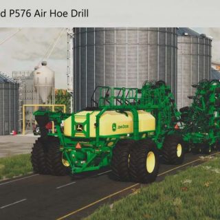John Deere C850 Air Cart And P576 Air Hoe Drill v1.0.0.1 FS22 Mod ...