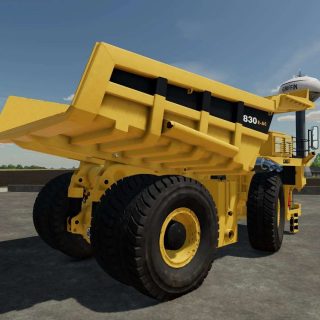 KOMATSU 830E-AC v1.1 FS22 Mod | Farming Simulator 22 Mod