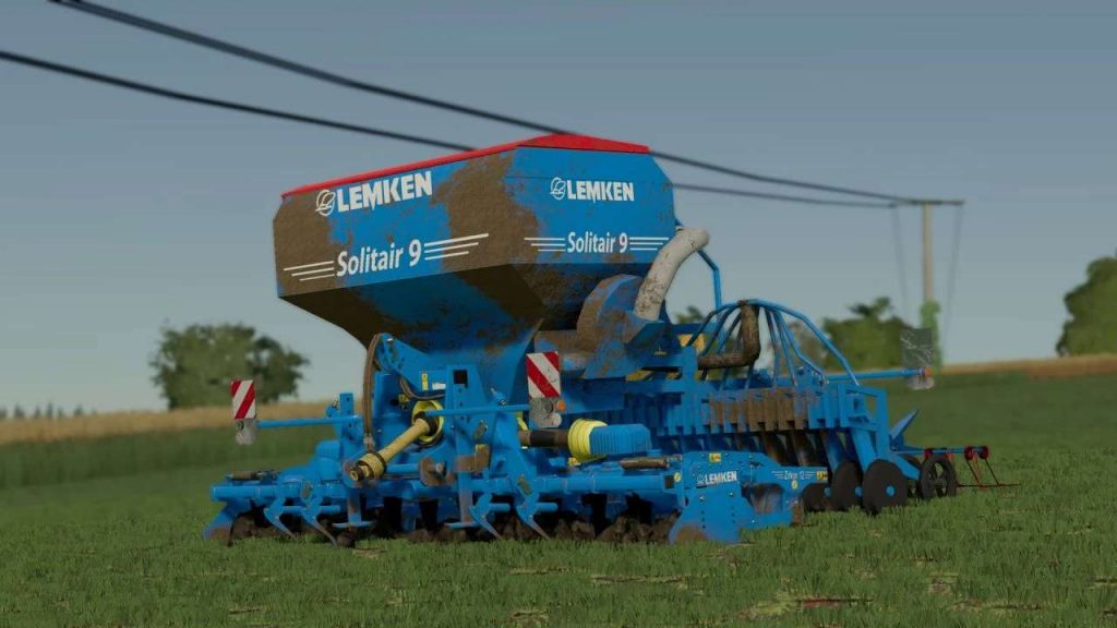 Lemken Solitair 9 v1.0 FS22 Mod | Farming Simulator 22 Mod