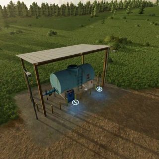 Lizard Diesel Tank v1.0 FS22 Mod | Farming Simulator 22 Mod