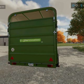 LSFM Livestock Trailer LST85 v1.0.0.1 FS22 Mod | Farming Simulator 22 Mod