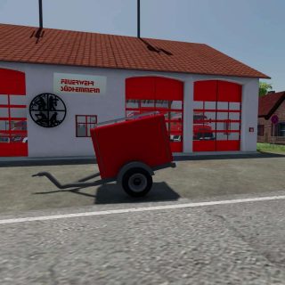 LSFT TSA (portable fire pump trailer) v1.0 FS22 Mod | Farming Simulator ...