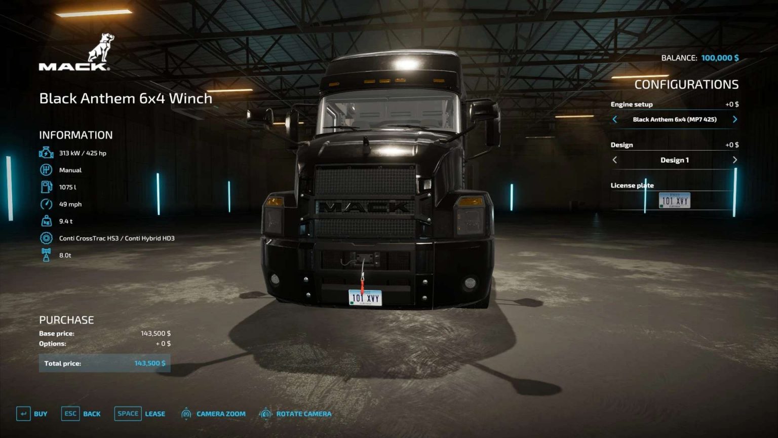 Mack Trucks with Winch v1.0 FS22 Mod | Farming Simulator 22 Mod