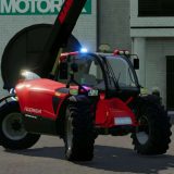 Manitou 840 Fire Department v1.5 FS22 Mod | Farming Simulator 22 Mod