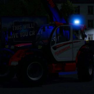 Manitou 840 Fire Department v1.5 FS22 Mod | Farming Simulator 22 Mod