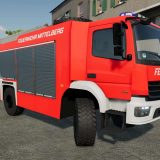MB Fire Truck (SimpleIC) v1.0 FS22 Mod | Farming Simulator 22 Mod