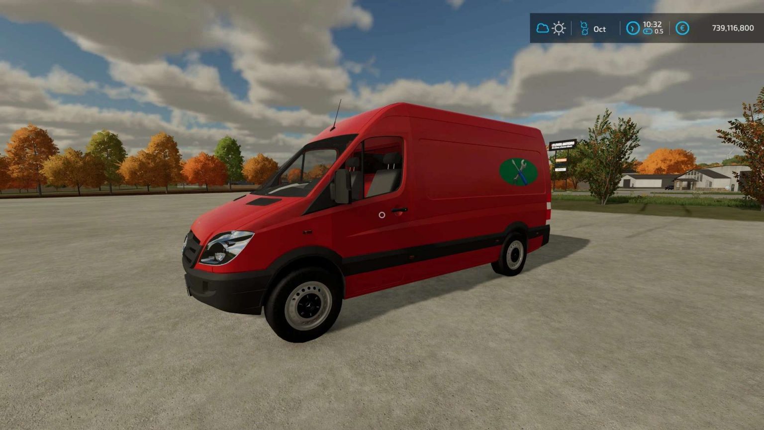 MB Sprinter 3x Service Edition v0.2 FS22 Mod | Farming Simulator 22 Mod