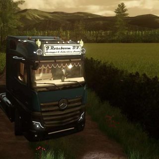 Mercedes MP5 Mirror Cam Edited V1.0 FS22 Mod | Farming Simulator 22 Mod