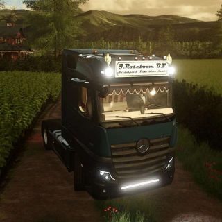 Mercedes MP5 Mirror Cam Edited V1.0 FS22 Mod | Farming Simulator 22 Mod