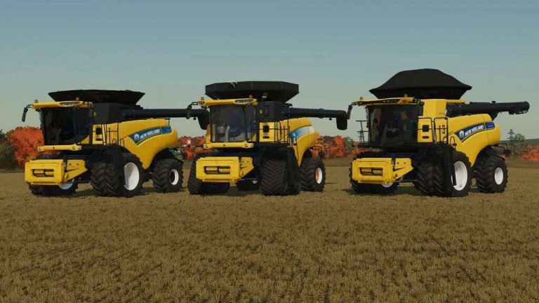 New Holland CR Intellisense And CR 9000 v2.0 FS22 Mod | Farming ...