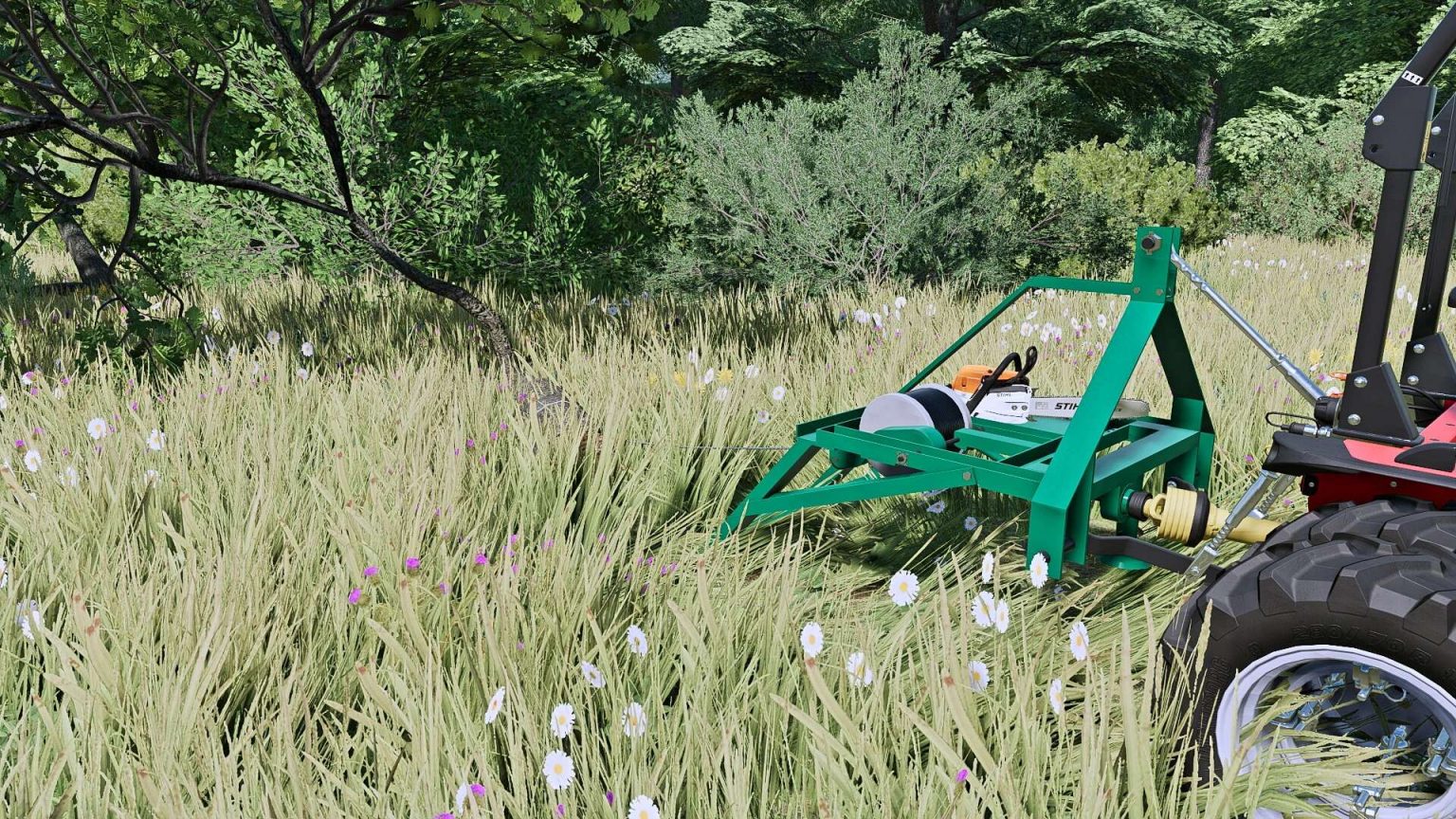 Oldtimer Seilwinde v1.0 FS22 Mod | Farming Simulator 22 Mod
