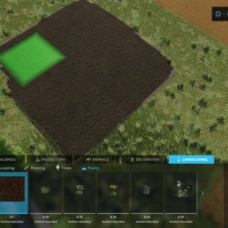 Paintable Field (Prefab) v1.1 FS22 Mod | Farming Simulator 22 Mod