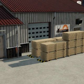 Planks Production v1.0 FS22 Mod | Farming Simulator 22 Mod