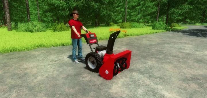 Push Snow Blower Mods | Farming Simulator 22 Mods